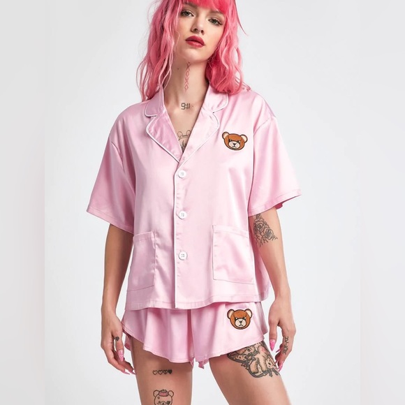 Dolls Kill | Intimates & Sleepwear | Dollskill Teddy Bear Pj Set | Poshmark